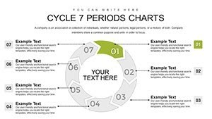 Cycle charts - 7 Periods Cycle Keynote charts