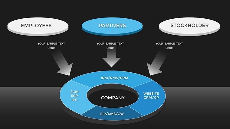 Customer Relationship Management System Keynote charts