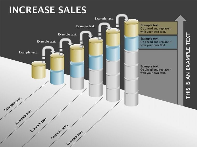 Increase Sales Keynote diagrams