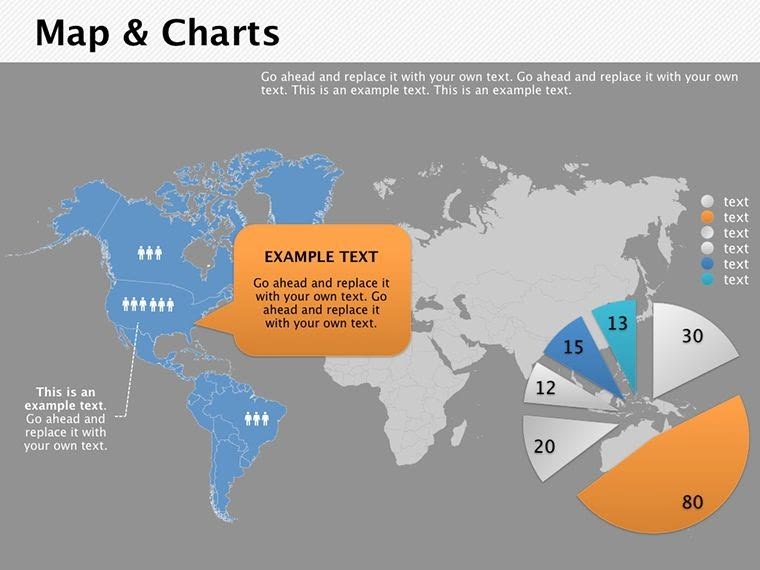 Map and Charts Keynote diagrams