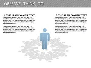 Observe, Think, Do: Keynote Diagrams Template for Presentation