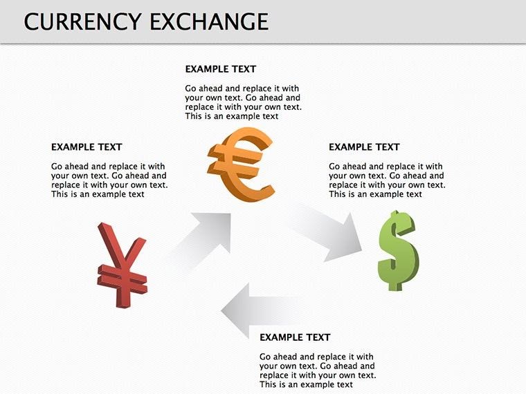 Currency Exchange Keynote diagrams Templates