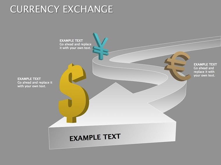 Currency Exchange Keynote diagrams Templates