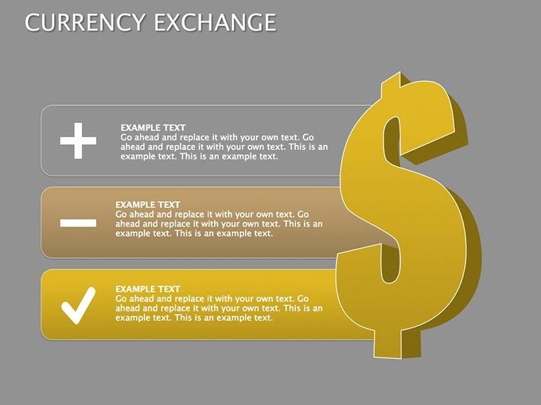 Currency Exchange Keynote diagrams Templates
