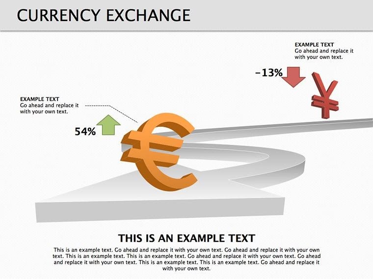 Currency Exchange Keynote diagrams Templates