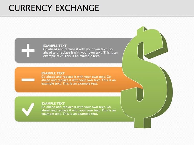 Currency Exchange Keynote diagrams Templates