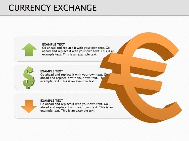Currency Exchange Keynote diagrams Templates