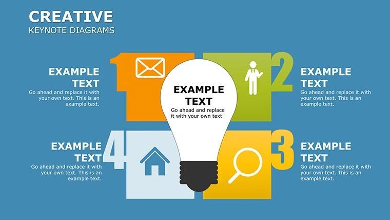 Creative Keynote Diagrams Template | Download Presentation
