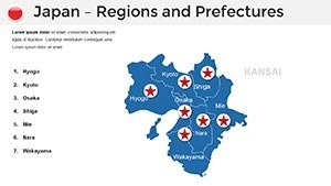 Japan Keynote Maps: Download Presentation Templates