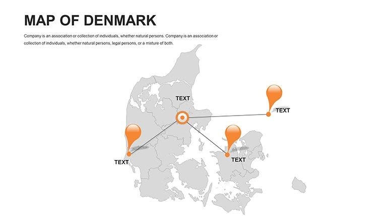 Denmark Maps: Editable Keynote maps of Denmark