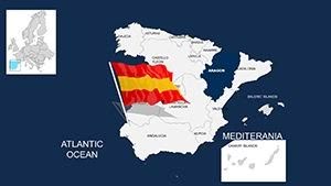 Spain Keynote Maps for Presentation