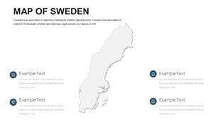 Sweden Keynote Maps Template