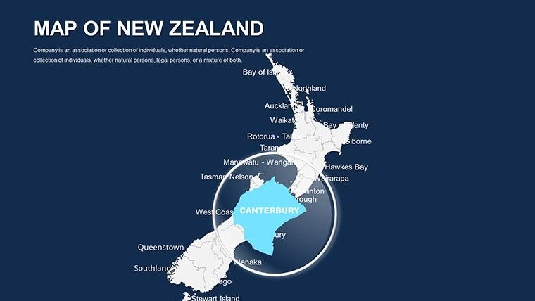 New Zealand Maps: Editable Keynote maps of New Zealand