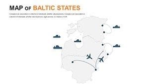 Baltic States Maps: Keynote maps of Baltic States Template