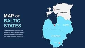 Baltic States Maps: Keynote maps of Baltic States Template