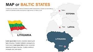 Baltic States Maps: Keynote maps of Baltic States Template