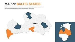 Baltic States Maps: Keynote maps of Baltic States Template