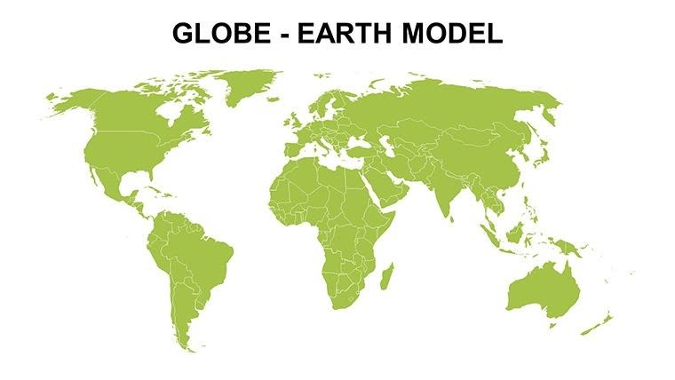 Globe World Map: Keynote maps of World
