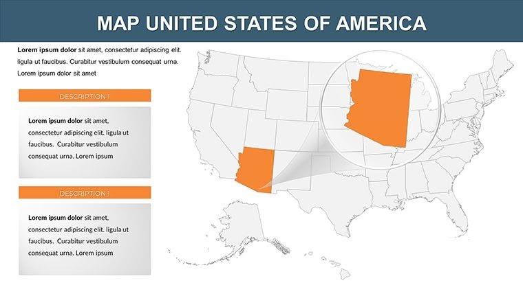 Dynamic USA Counties Maps Template for Keynote Presentation