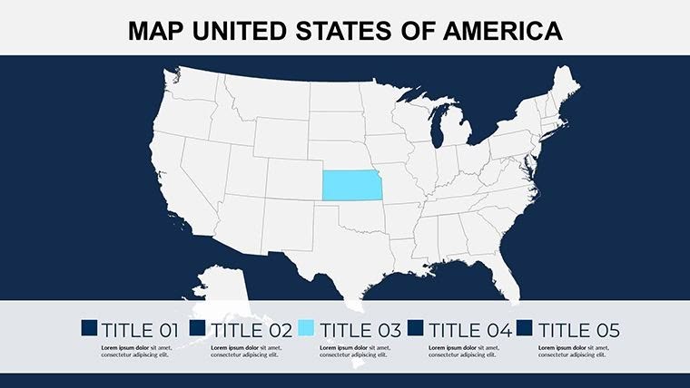 Dynamic USA Counties Maps Template for Keynote Presentation