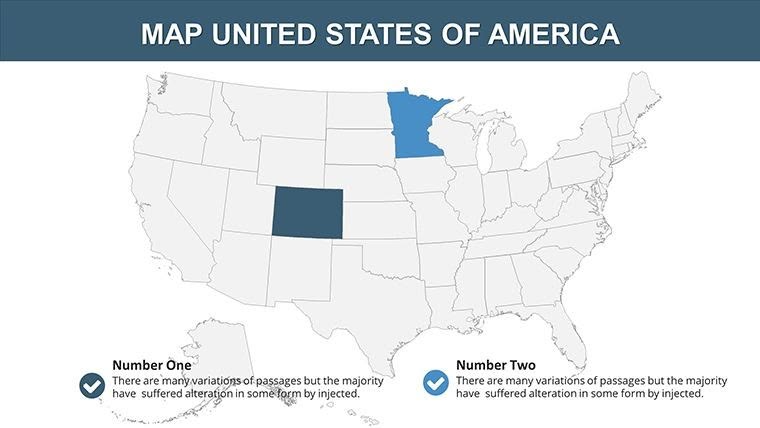 Dynamic USA Counties Maps Template for Keynote Presentation