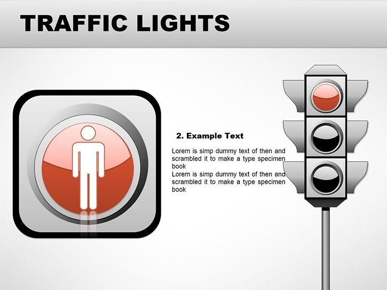 Traffic Lights PowerPoint Charts Template - Download Presentation