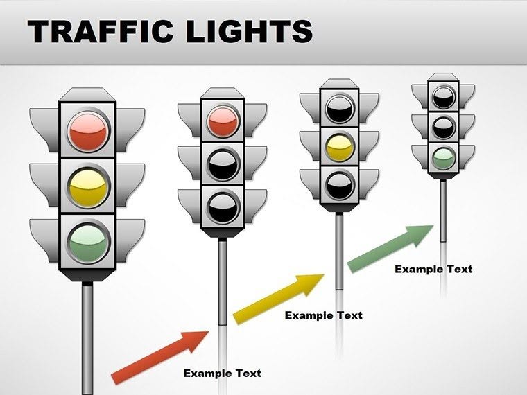 Traffic Lights PowerPoint Charts Template - Download Presentation