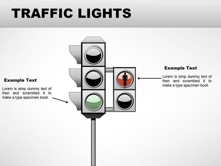 Traffic Lights PowerPoint Charts Template - Download Presentation