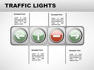 Traffic Lights PowerPoint Charts Template - Download Presentation