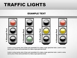 Traffic Lights PowerPoint Charts Template - Download Presentation
