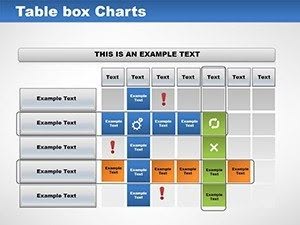 Table Box 2 PowerPoint Charts Template Presentation