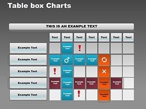 Table Box 2 PowerPoint Charts Template Presentation