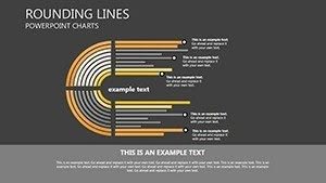 Rounding Lines PowerPoint Charts | Template Presentation