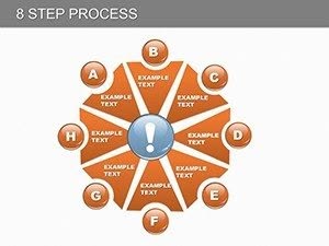 8 Step Process PowerPoint Charts | ImagineLayout.com