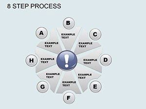 8-Step Process PowerPoint Charts Template | Presentation