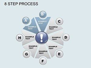 8-Step Process PowerPoint Charts Template | Presentation