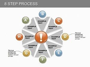 8 Step Process PowerPoint Charts | ImagineLayout.com