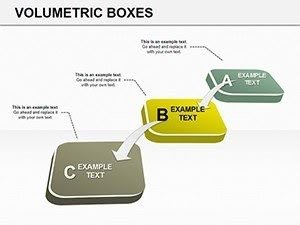 Volumetric Boxes PowerPoint Charts Template â€“ Download Presentation