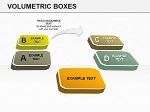 Volumetric Boxes PowerPoint Charts Template â€“ Download Presentation