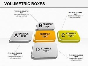 Volumetric Boxes PowerPoint Charts Template â€“ Download Presentation