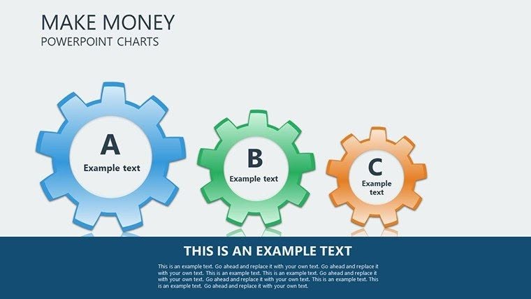 Make Money PowerPoint Charts Template - Presentation