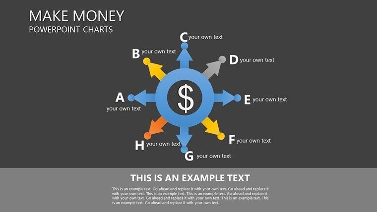 Make Money PowerPoint Charts Template - Presentation