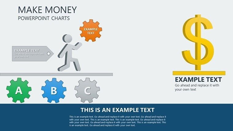 Make Money PowerPoint Charts Template - Presentation