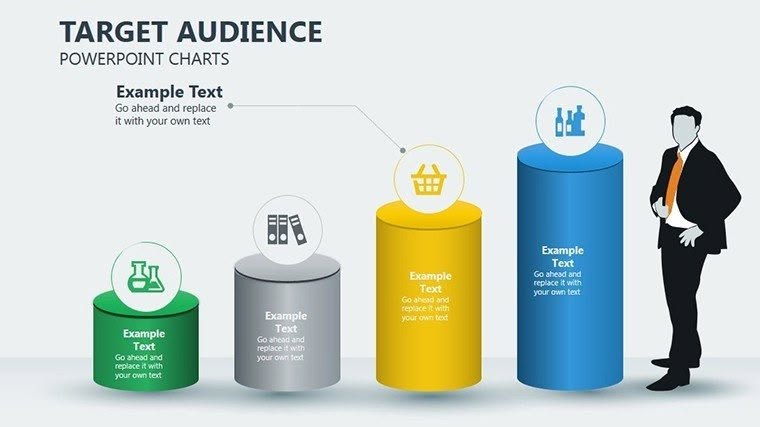 Target Audience PowerPoint Charts | ImagineLayout.com