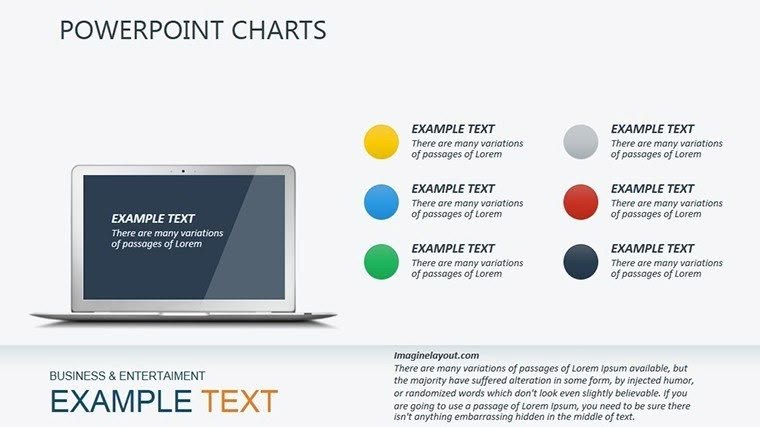 Working on Computer Equipment PowerPoint Charts - Download Template