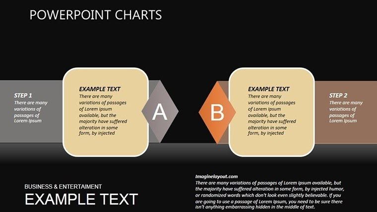 Working on Computer Equipment PowerPoint Charts - Download Template