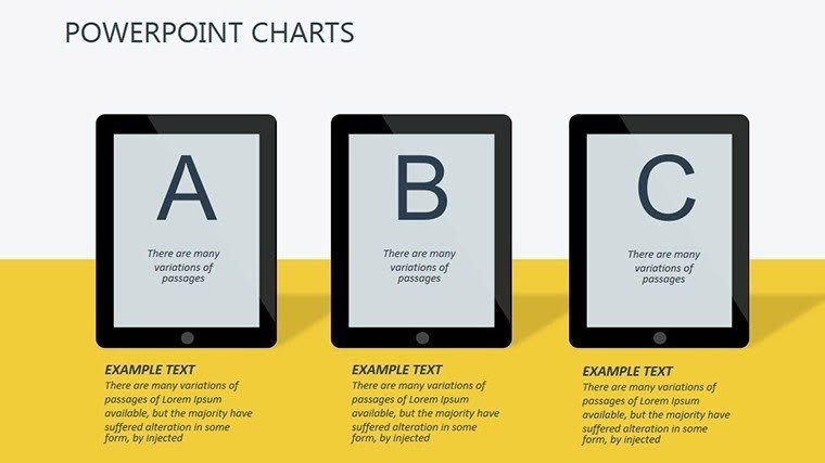Working on Computer Equipment PowerPoint Charts - Download Template