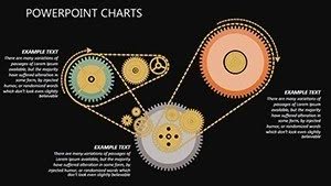 Working on Computer Equipment PowerPoint Charts - Download Template