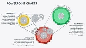 Working on Computer Equipment PowerPoint Charts - Download Template