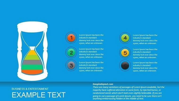 Hourglass PowerPoint charts